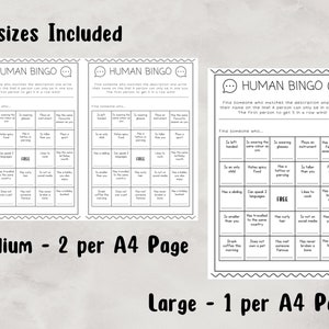 Human Bingo Game, Coworker Bingo, Find Someone Who, Human Resources ...