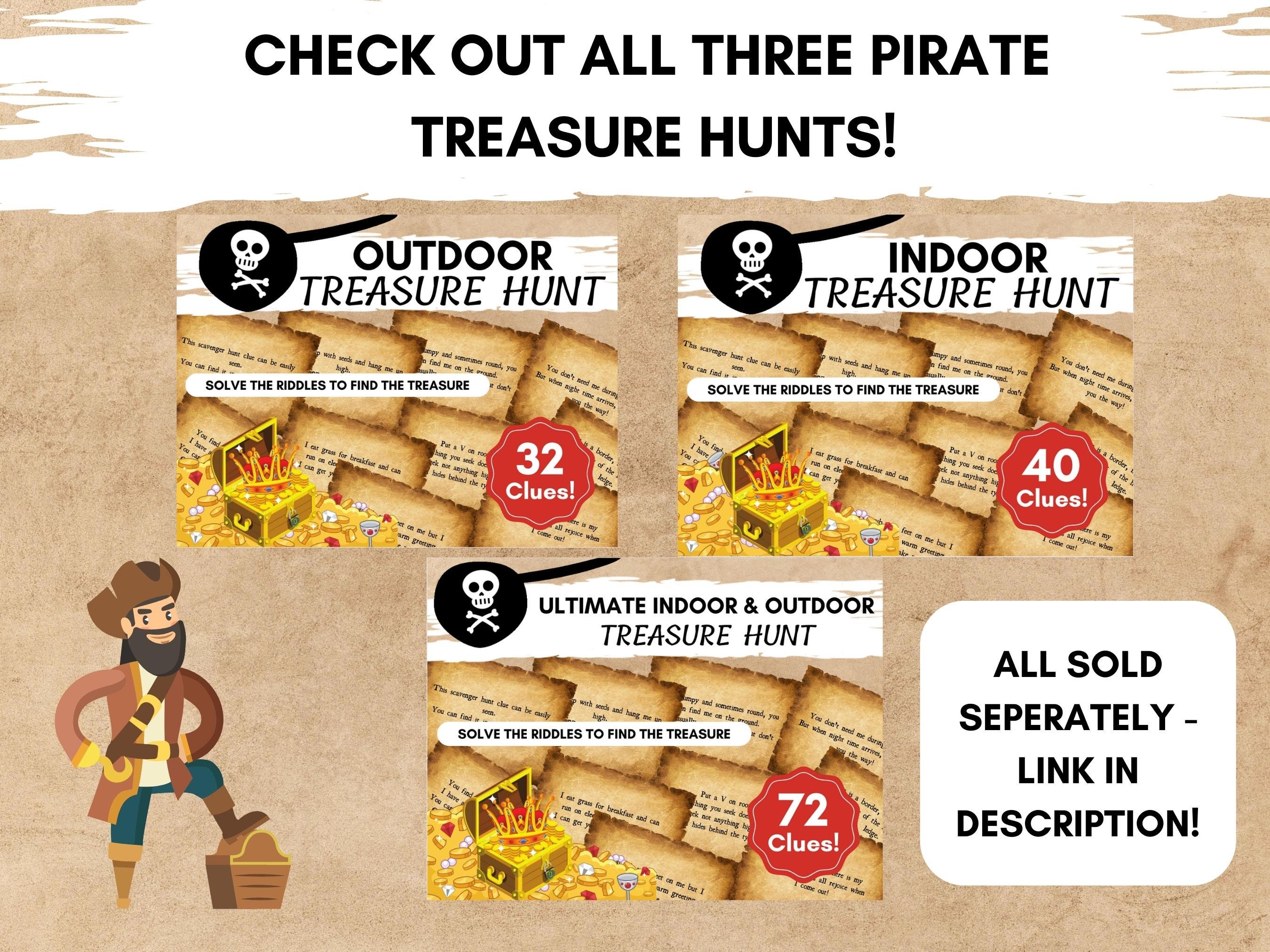 Outdoor Scavenger Hunt Outdoor Treasure Hunt Treasure Hunt Clues ...