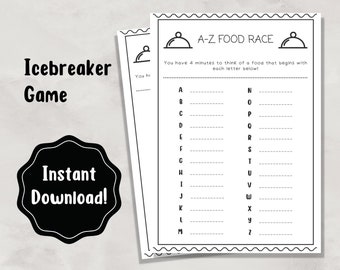 Meet and Greet Game - Etsy