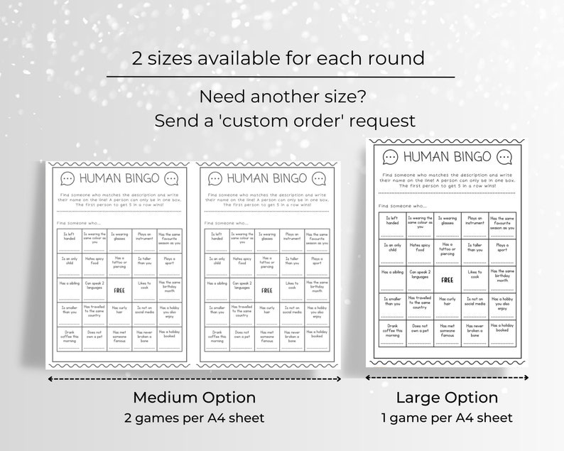 Icebreakers Games Bundle Team Building Games, Human Bingo, Adult Party ...