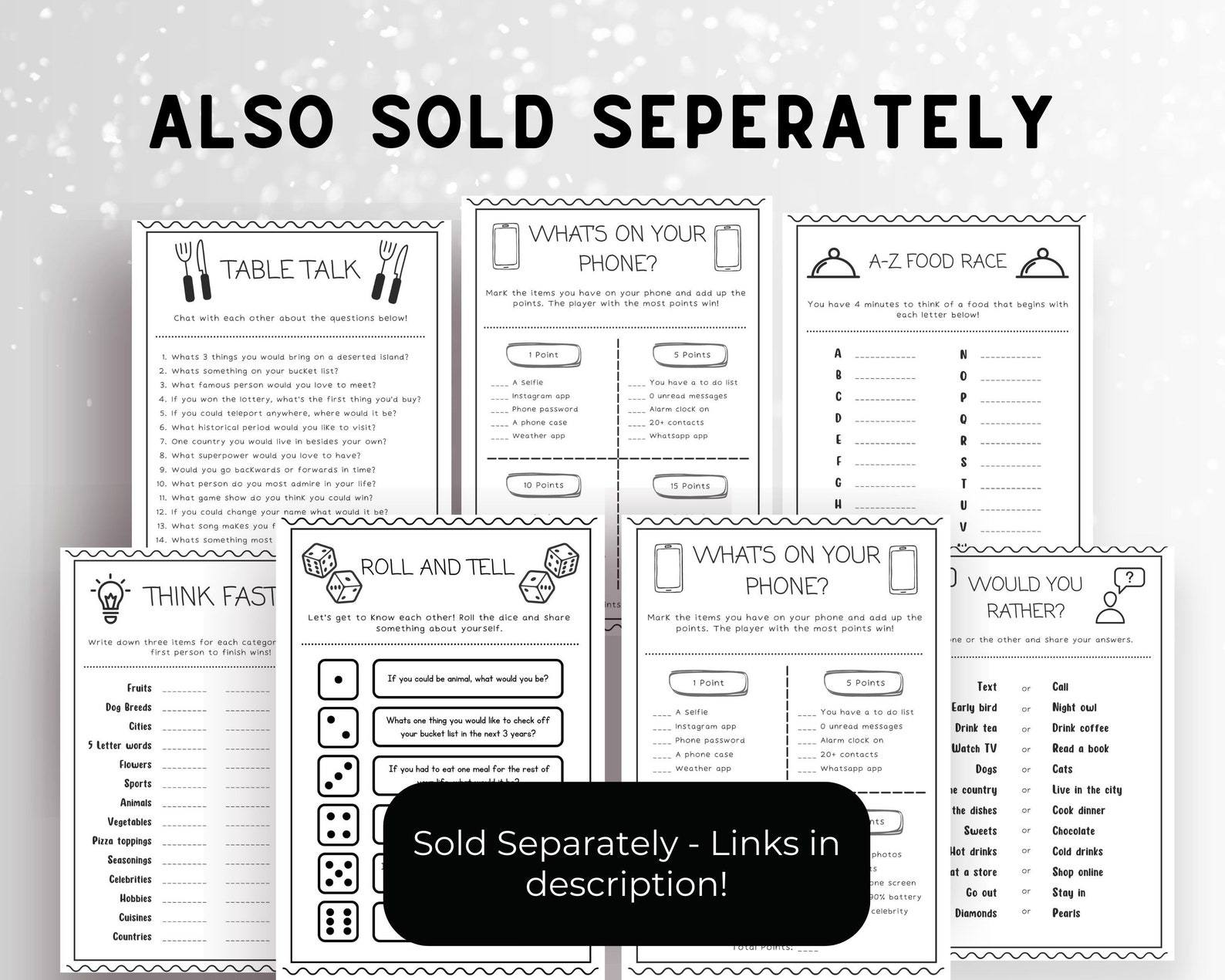 Icebreakers Games Bundle Team Building Games Human Bingo - Etsy UK