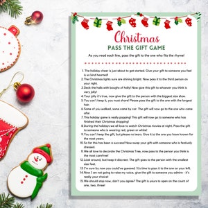 Pass the Gift Game for Christmas Christmas Gift Exchange, Pass the ...