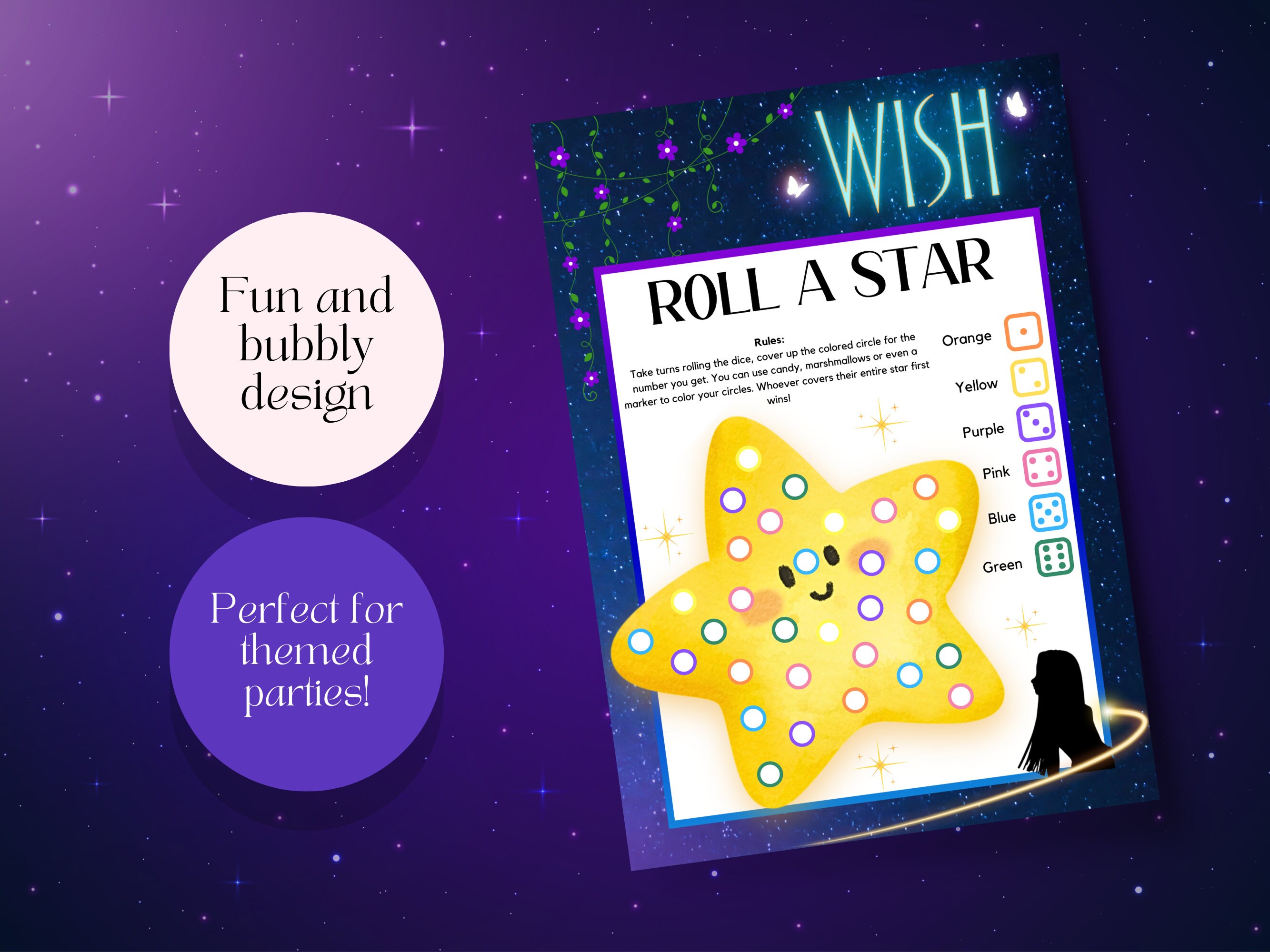 Wish Movie Inspired Games, Wish Games, Wish Birthday Party, Wish Asha ...