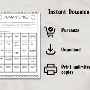 Human Bingo Game, Coworker Bingo, Find Someone Who, Human Resources ...