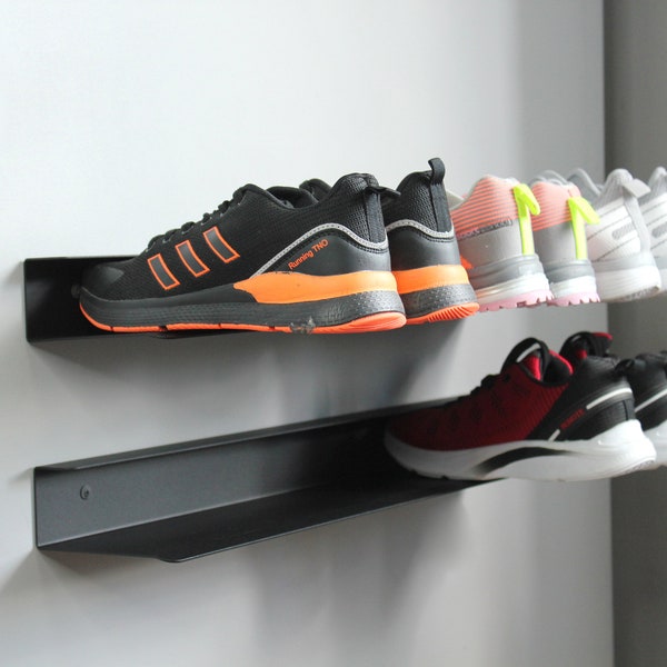 Wall Mount Shoe Rack - Etsy