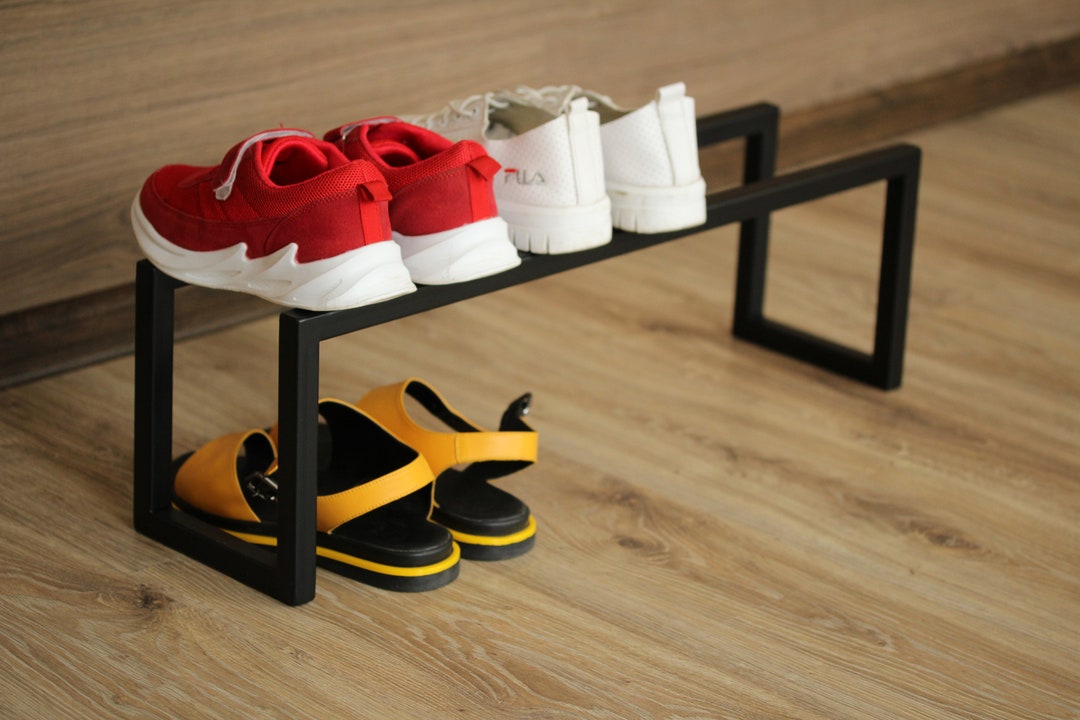 Custom Metal Shoe Industrial Metal 1 Tier Industrial - Etsy