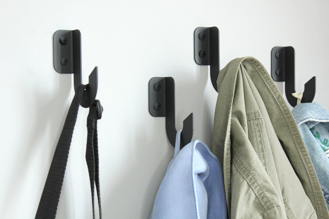 Metal Mounted Single Wall Hooks for Clothes, Metal Wall Art Metal ...
