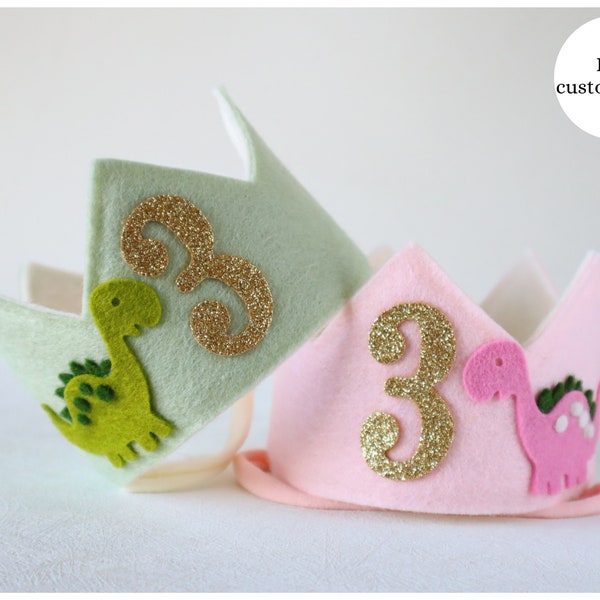 Dinosaur Crown - Etsy