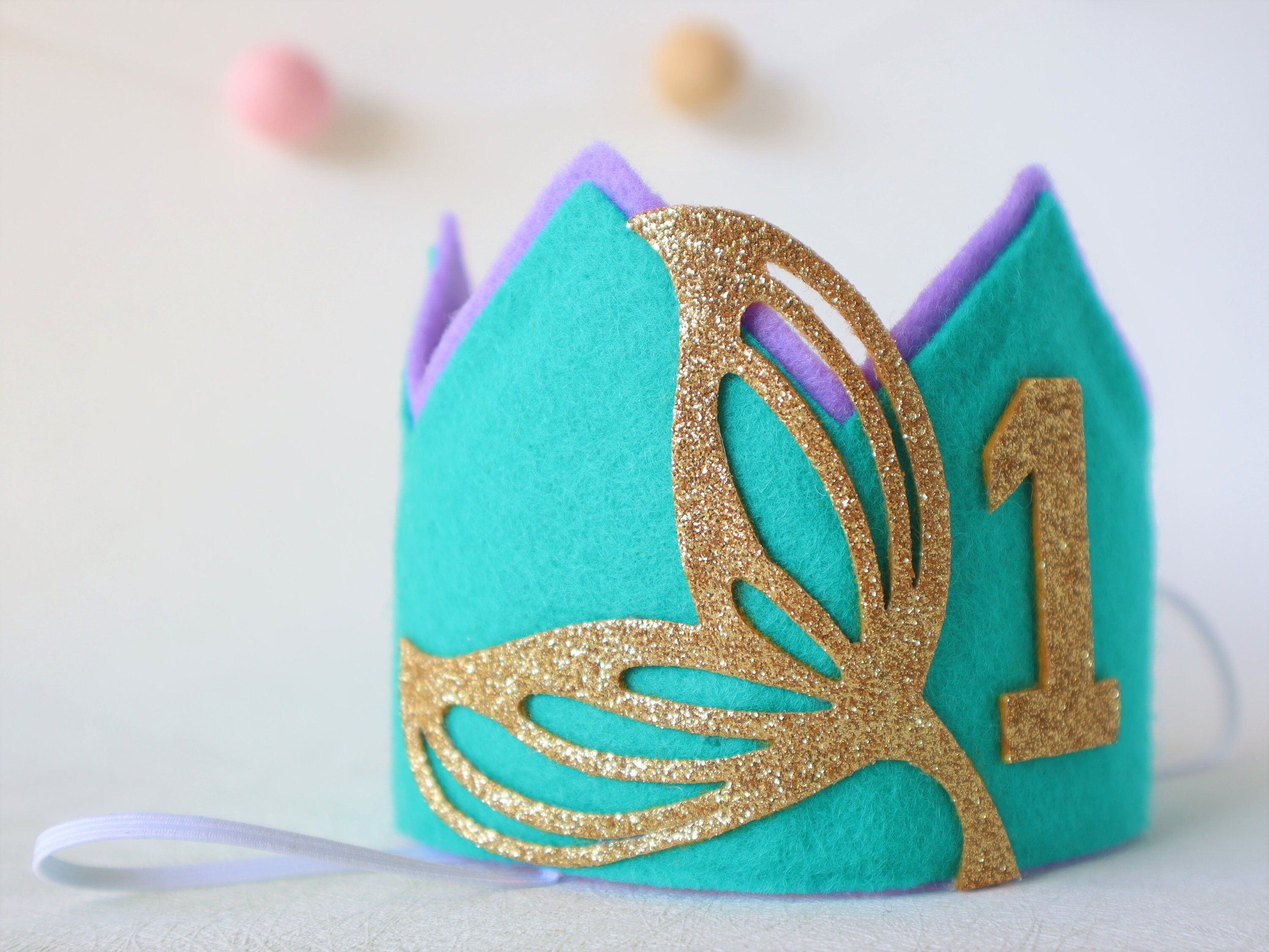 Mermaid Crown for 1st Birthday Cake Smash Mermaid Tail - Etsy Australia