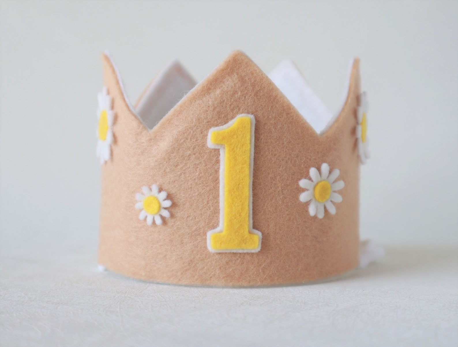 Daisy First Birthday Crown. Groovy One Birthday Hat. Wild One - Etsy ...