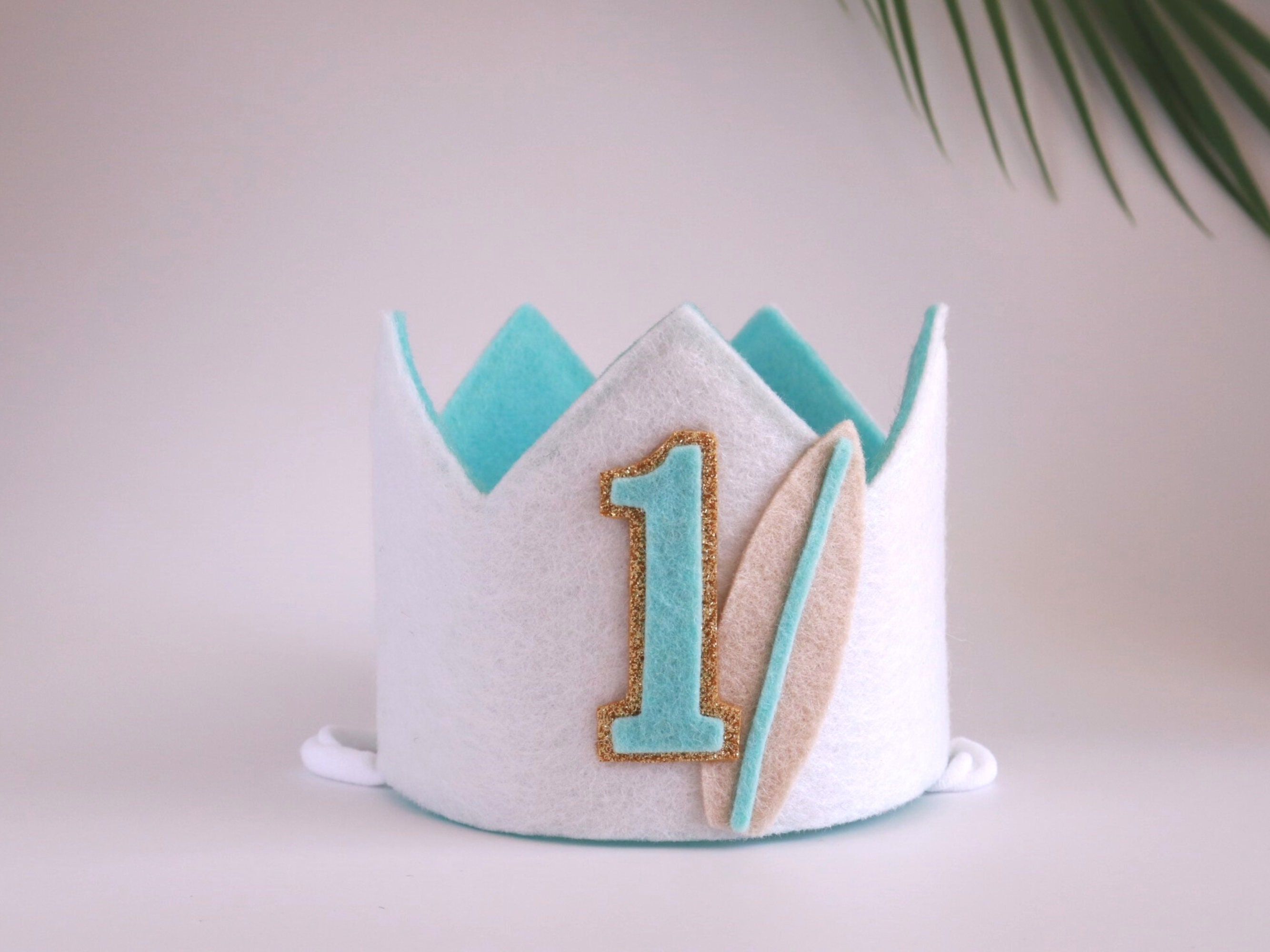 The Big One Surf Birthday Crown. First Wave Party Hat. Twobular Retro ...