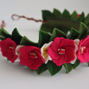 Tropical Birthday Crown for an Aloha Beach Birthday Theme. Hot Pink ...