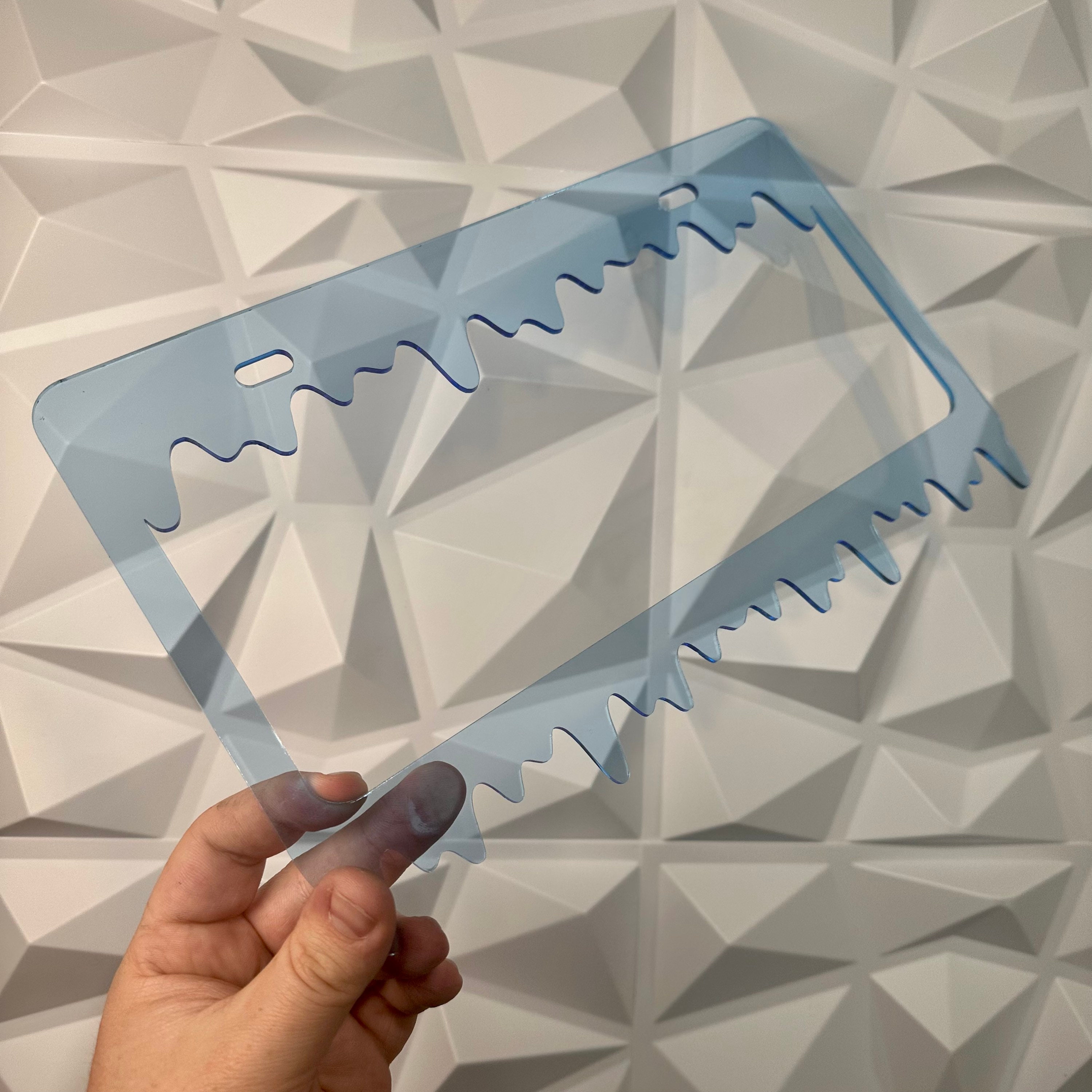 Slime Ooze License Plate Frame Cover Car Show JDM Plate Tuner Plate Car ...