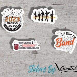 Marching Band Stickers - Etsy