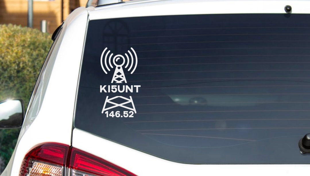 Ham Radio Antenna Decal - Etsy