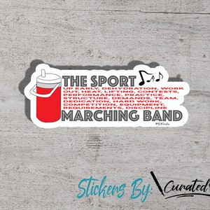 Marching Band Stickers - Etsy