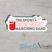 Marching Band Stickers - Etsy