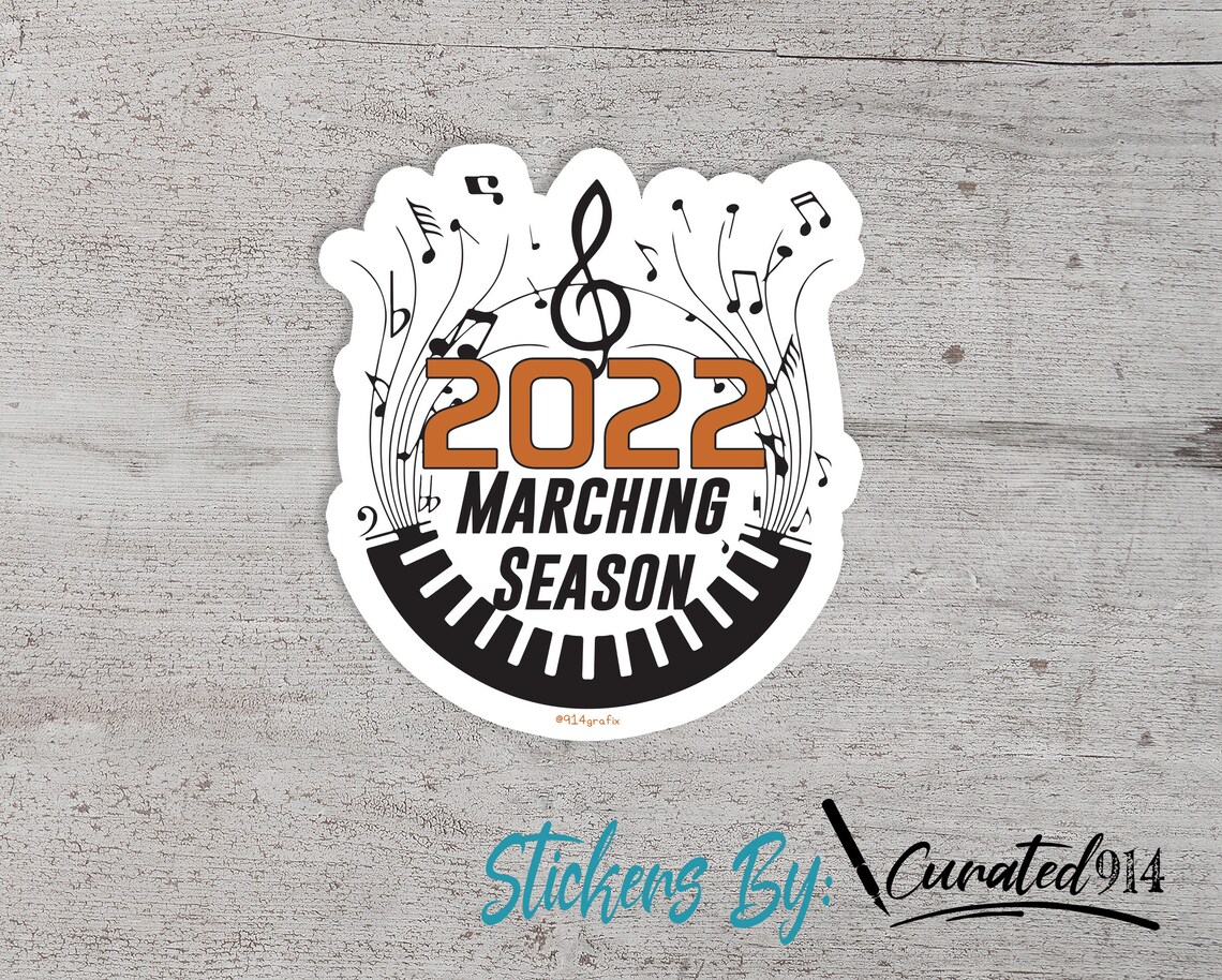 Marching Band Stickers - Etsy