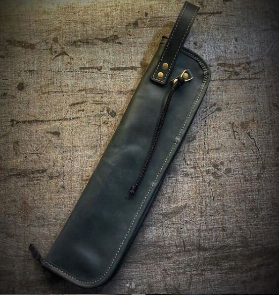 Leather Drum Stick Bag Drumstick Bag With Zip Drumstick Holder ...