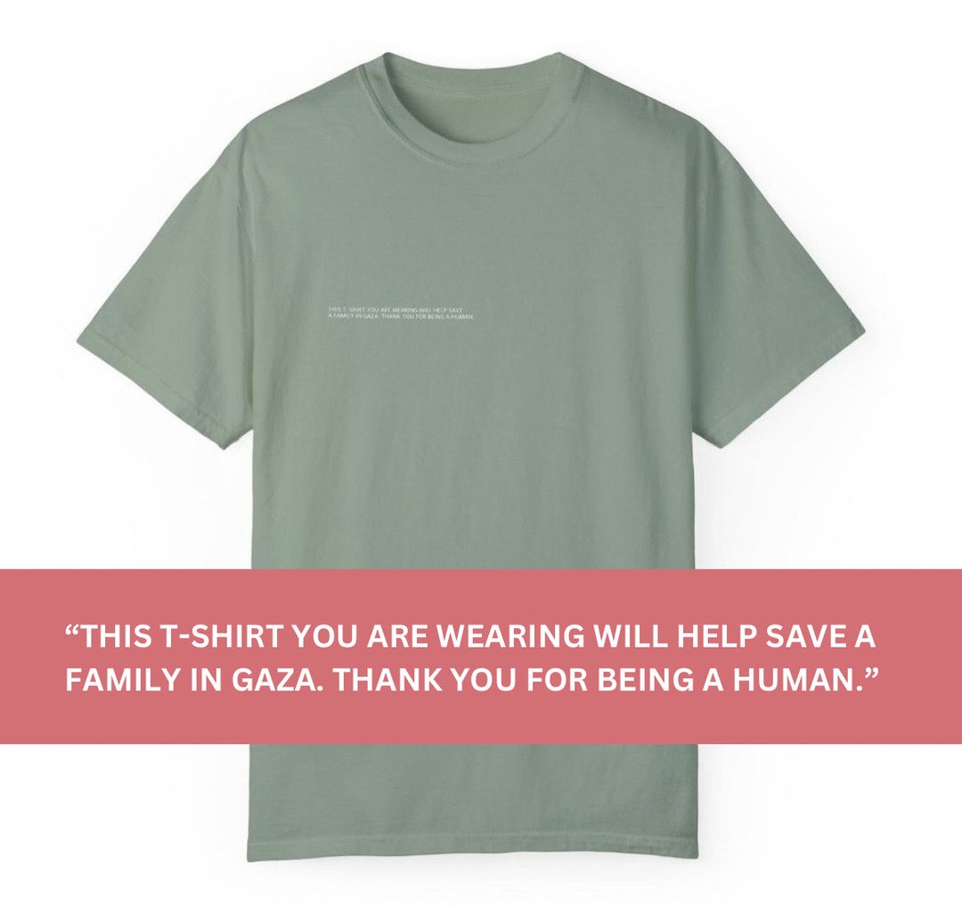 Palestine Shirt, Save a Family in Gaza Shirt, Fundraiser for ...
