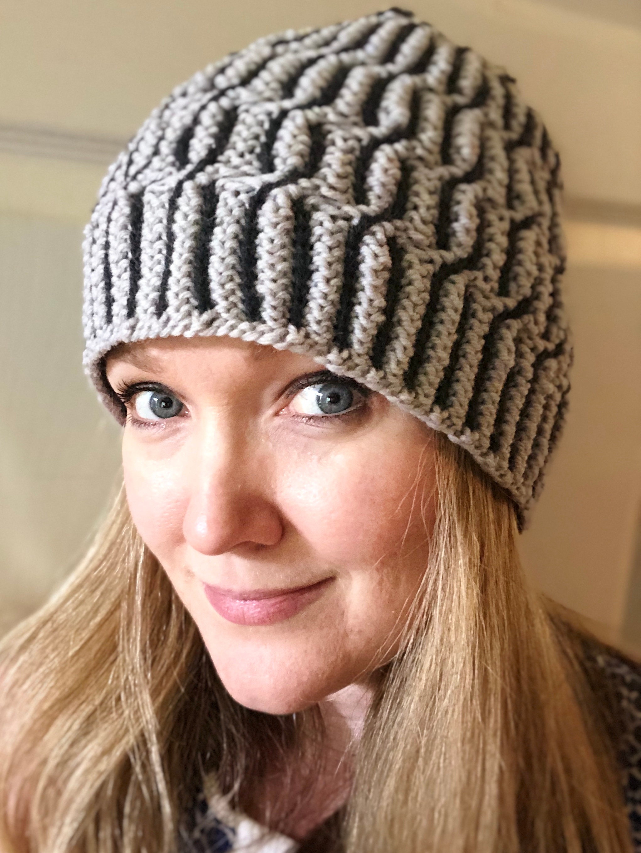 Knitting PATTERN Mountain Backroads Hat PDF Download. Instructions in ...