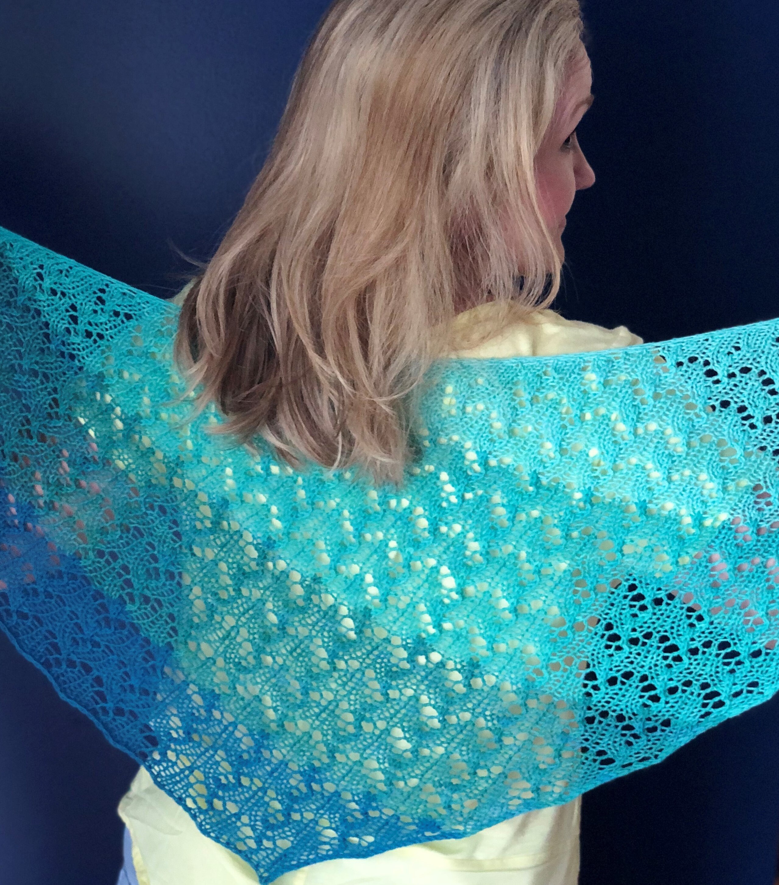 Knitting PATTERN Abrams Falls PDF Download. Instructions in English ...