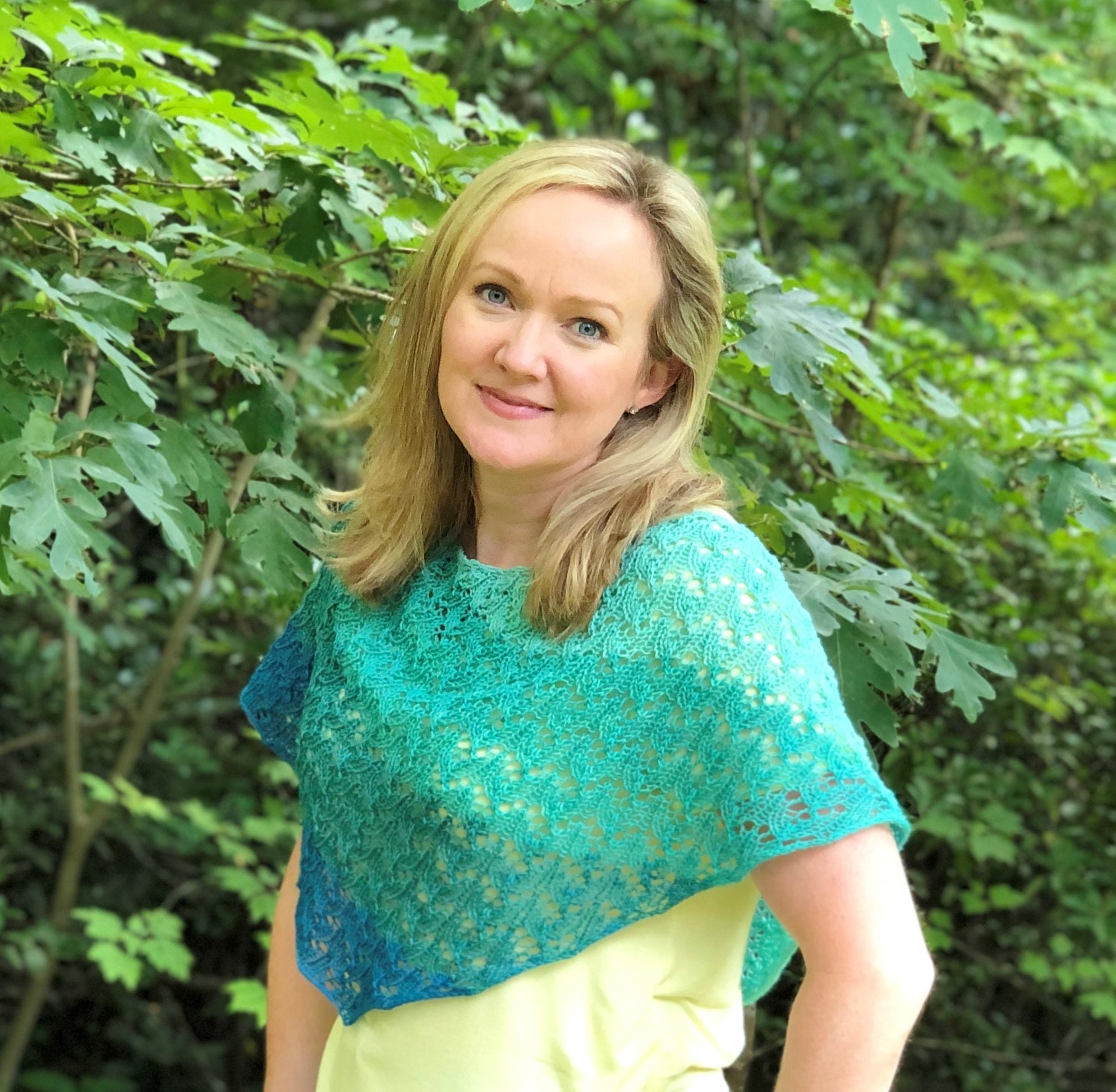 Knitting PATTERN Abrams Falls PDF Download. Instructions in English ...