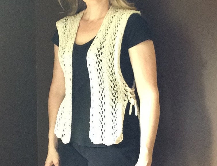 Knitting PATTERN Cades Cove Vest PDF Download. Instructions in English ...