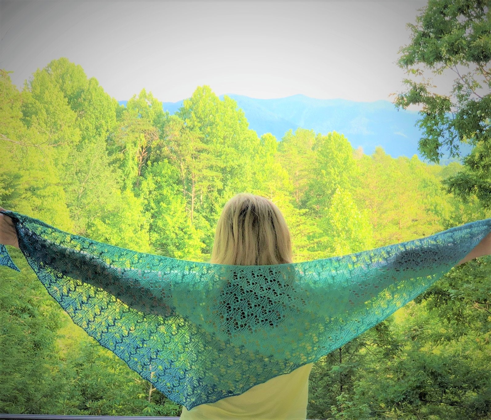 Knitting PATTERN Abrams Falls PDF Download. Instructions in English ...