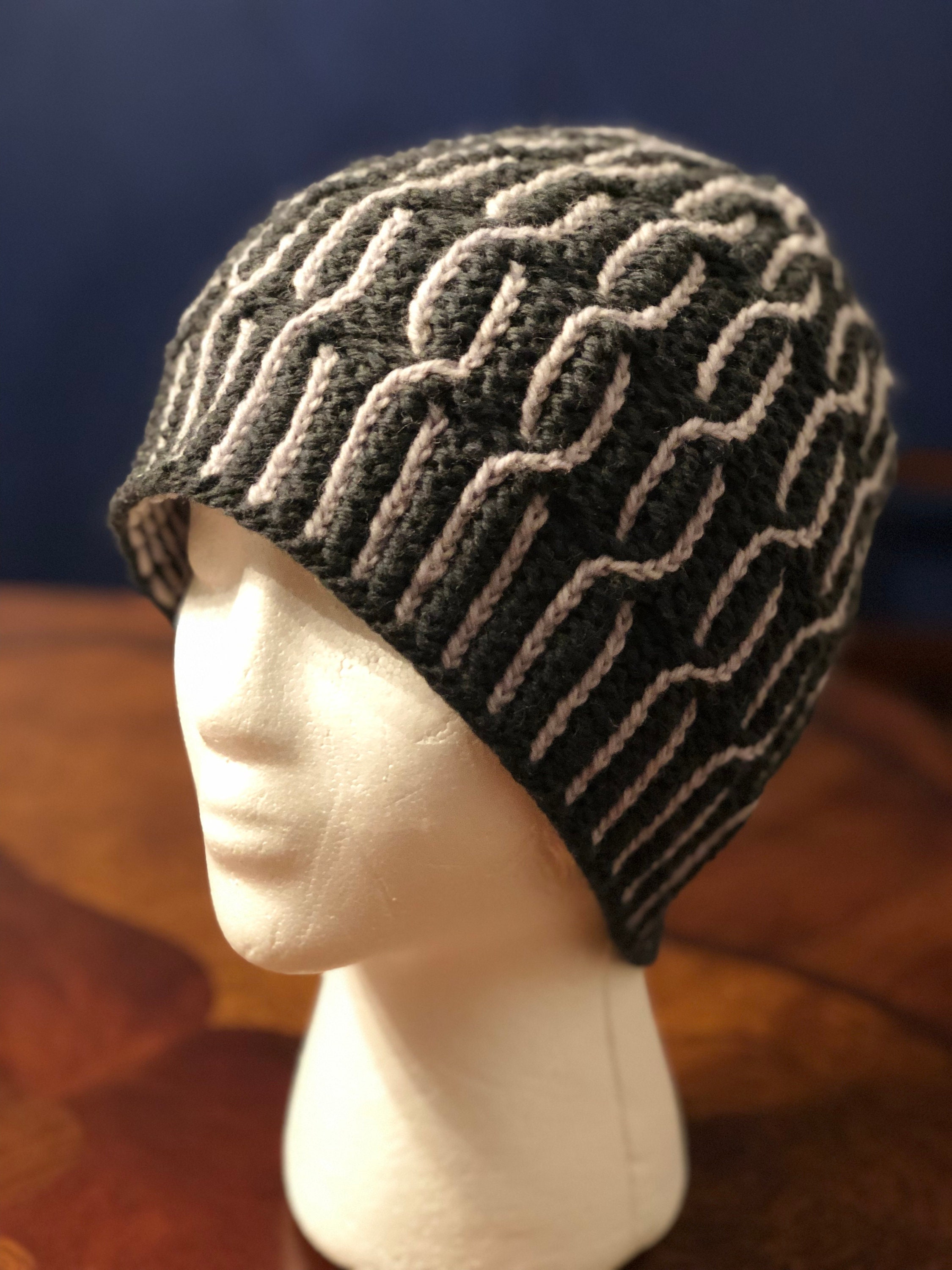 Knitting PATTERN Mountain Backroads Hat PDF Download. Instructions in ...