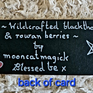 ROWAN & BLACKTHORNS Witches Ladder, Protection, Abundance, Home Warding ...