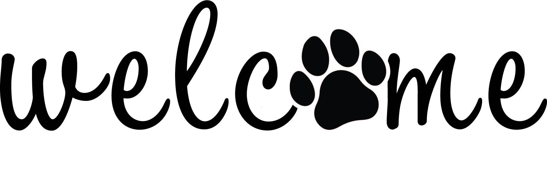 Welcome Paw Print Svg Door Mat Welcome Svg Paw Print Svg Dog Mom Gift ... Welcome Paw Print Svg Door Mat Welcome Svg Paw Print Svg Dog Mom Gift ...