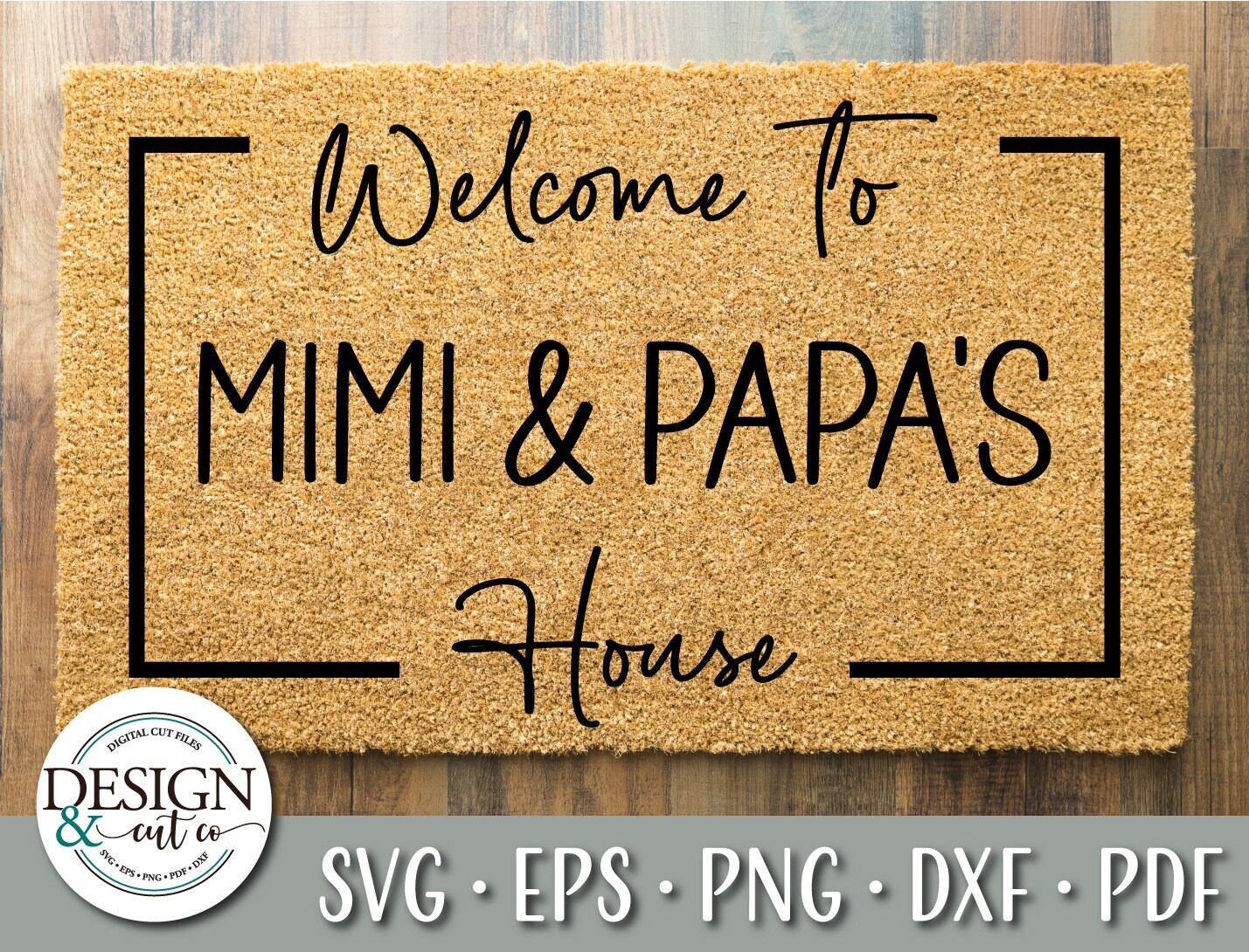 Welcome to Mimi and Papa's House Mimi and Papa Gift Grandparent Gift ...