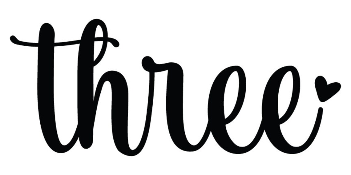 Three SVG Third Birthday Svg Birthday Boy Svg Birthday Girl Svg Three ...