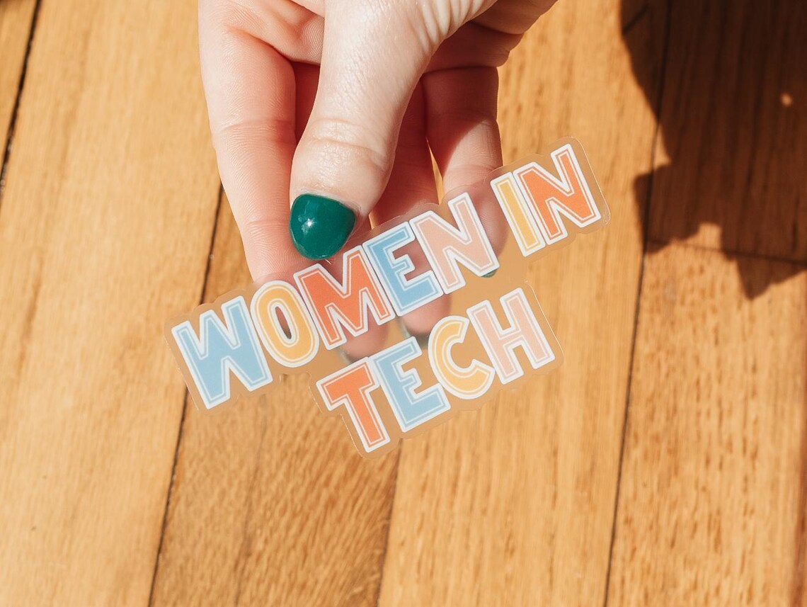 Women in Tech Sticker - Etsy