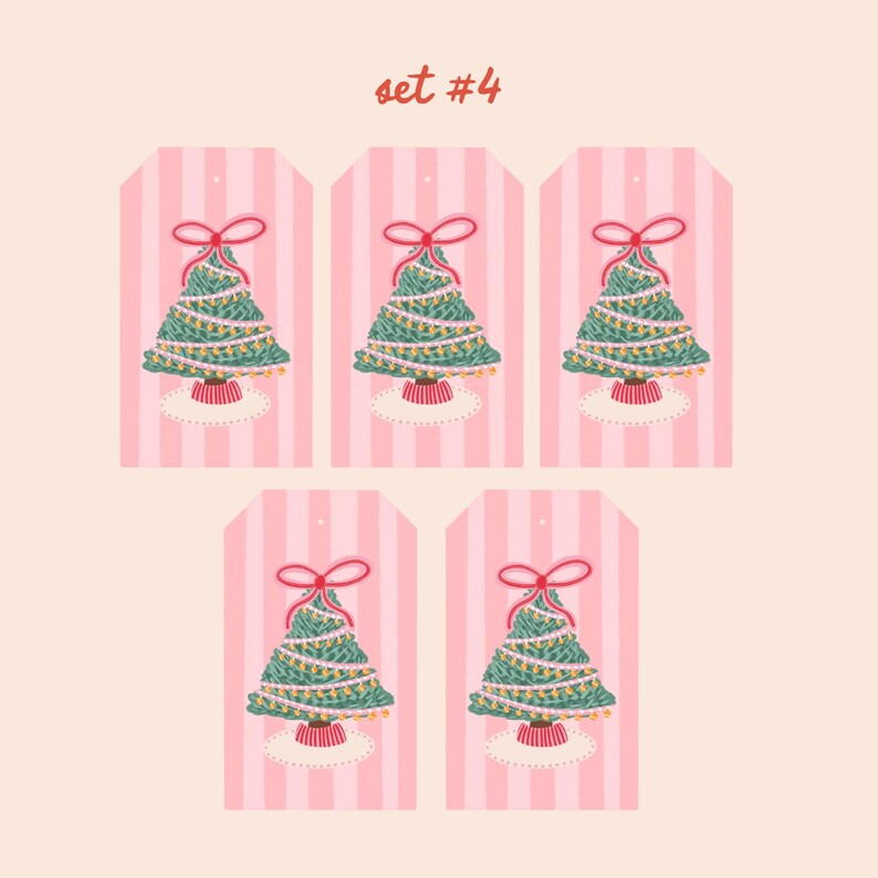 Gift Tag Sets - Etsy