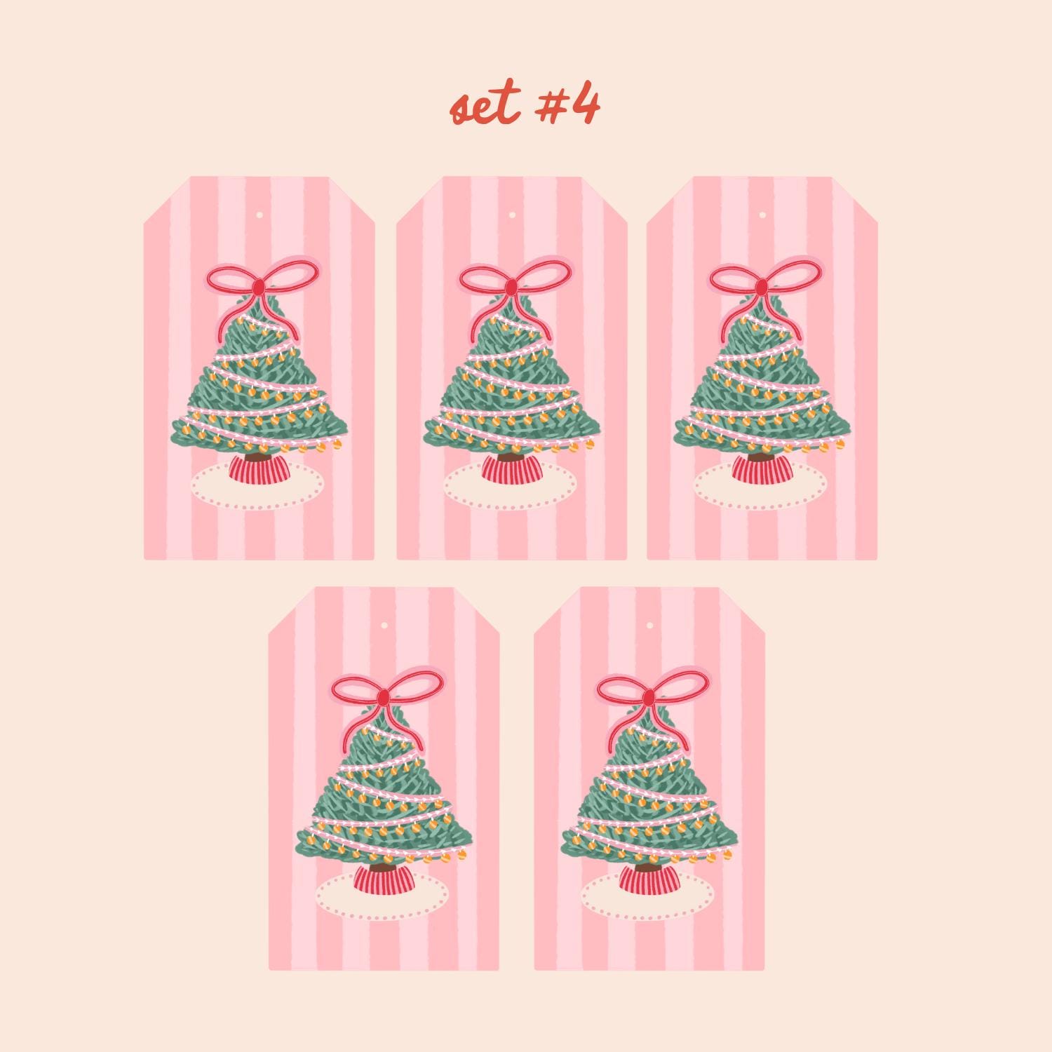 Gift Tag Sets - Etsy