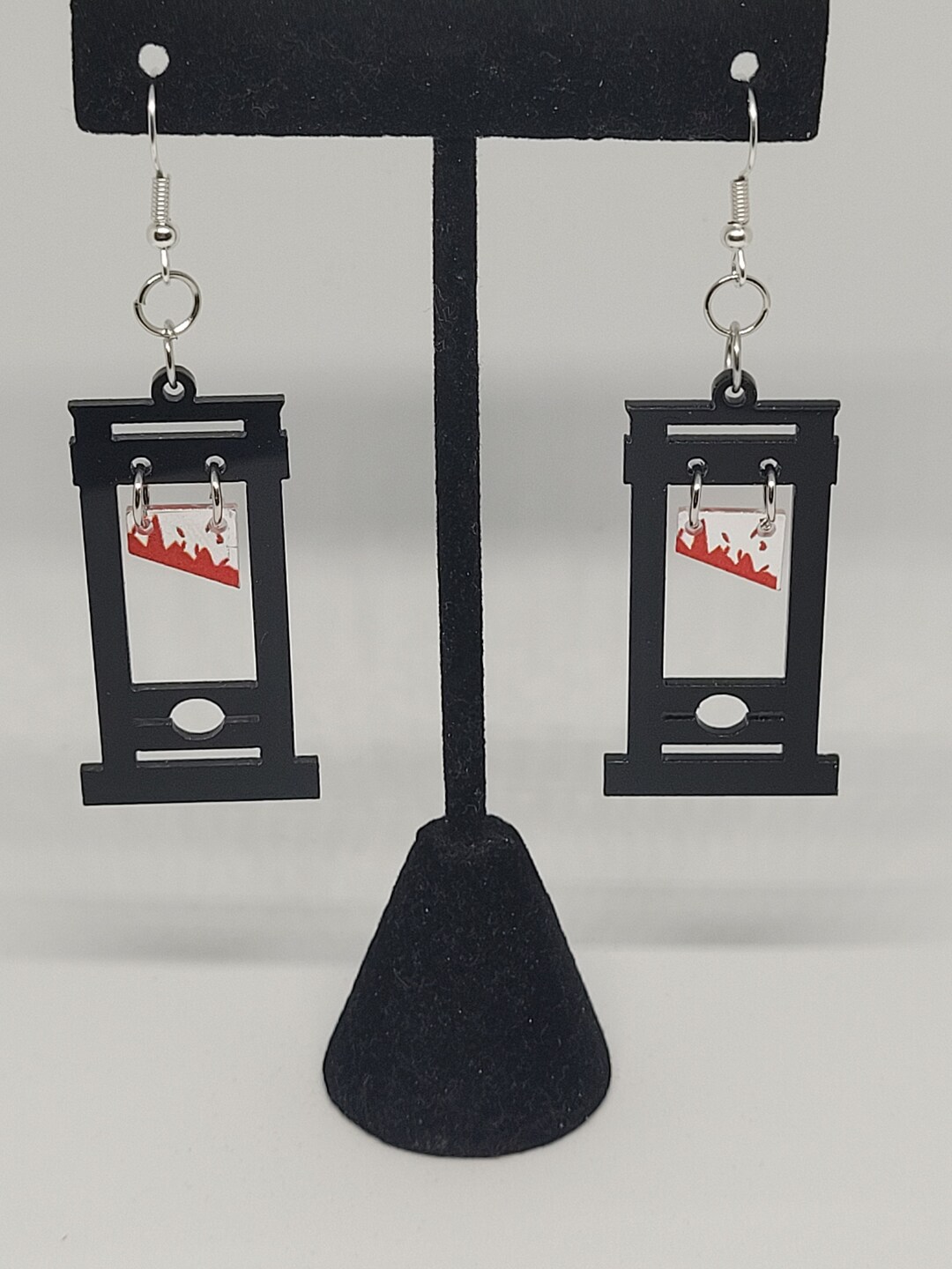 Guillotine Dangle Earrings: Renaissance Ren Faire Cosplay - Etsy
