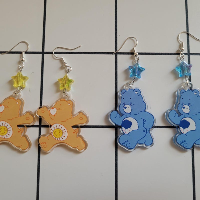 90s Earrings Casual - Etsy