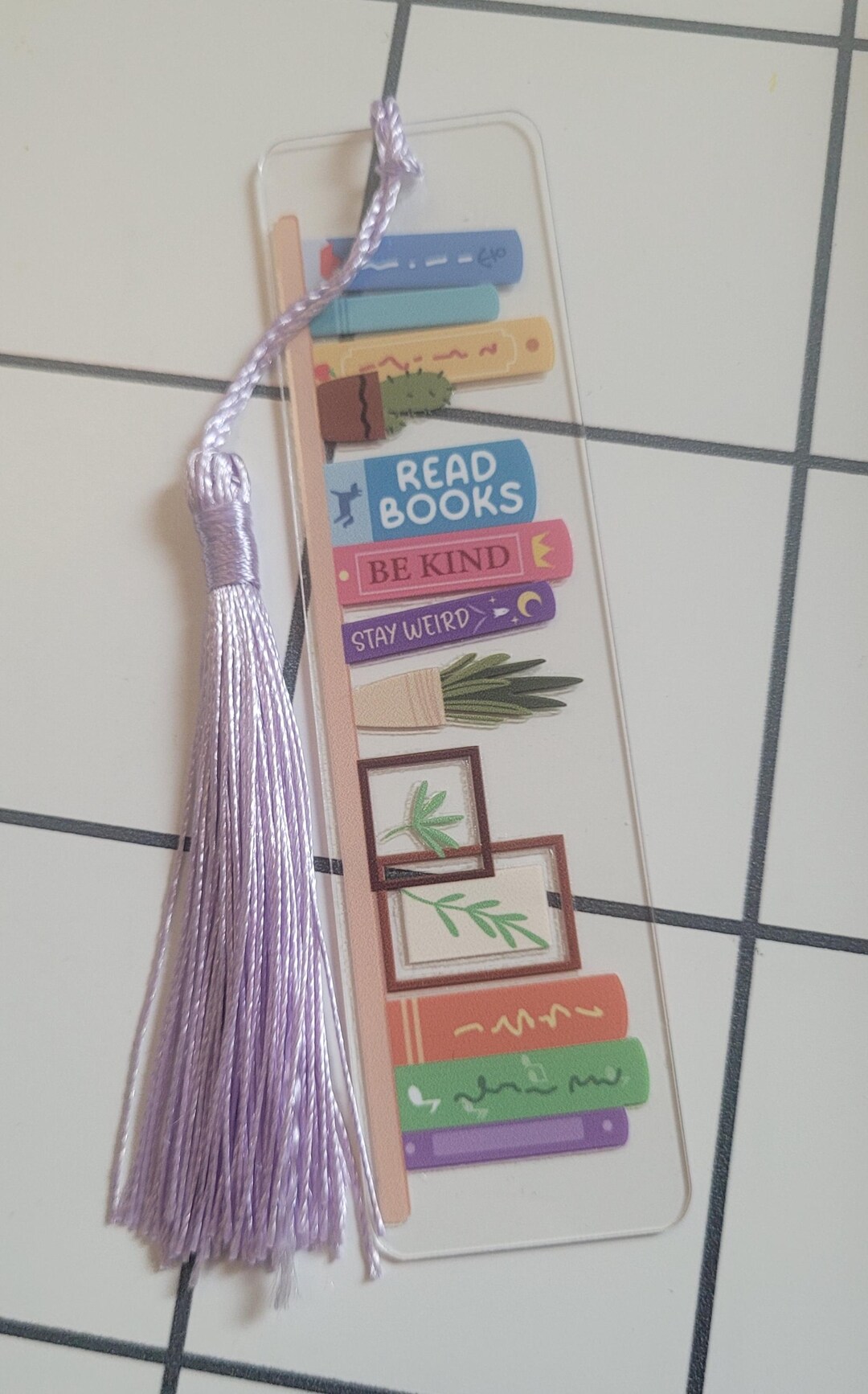 Read Books Be Kind Bookmark | Cute Bookshelf Inspired Gifts for Readers ...