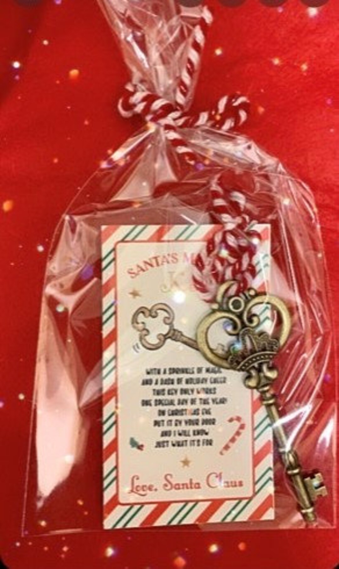 Santa's Magic Key, Key for Santa, for Homes Without a Chimney for ...