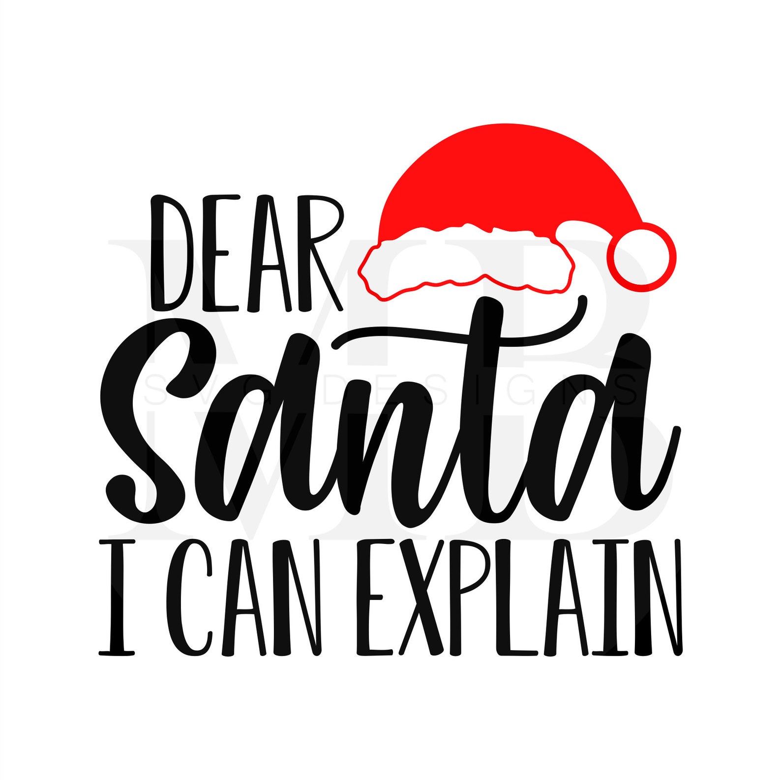 Dear Santa I can Explain Svg Christmas Svg Funny Christmas | Etsy Dear Santa I can Explain Svg Christmas Svg Funny Christmas | Etsy