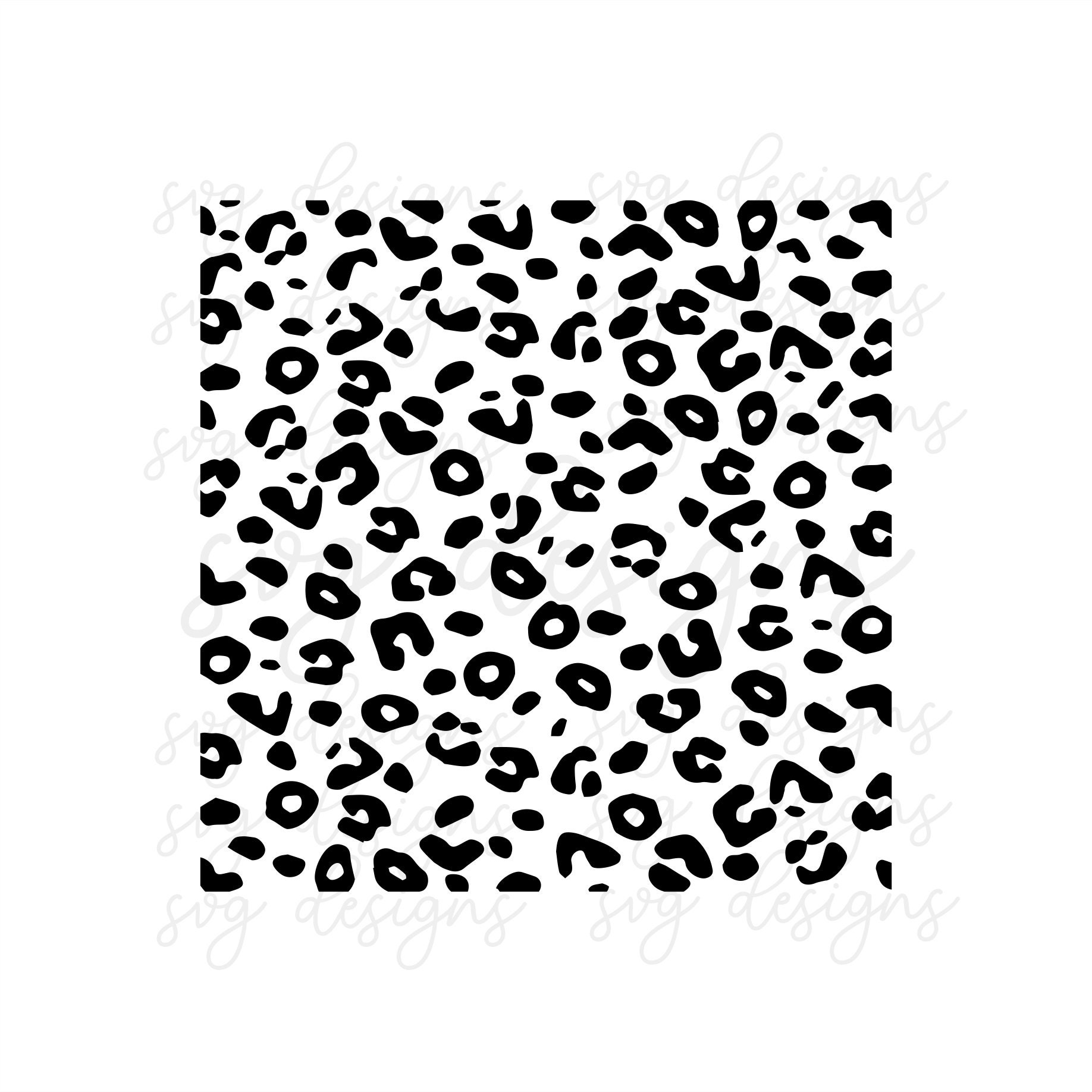LEOPARD PRINT SVG Animal Print Svg Leopard Svg Leopard | Etsy