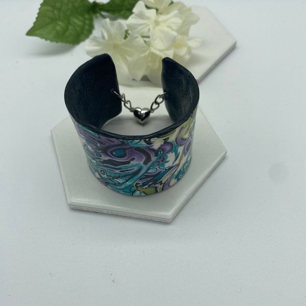 Polymer Clay Cuff - Etsy