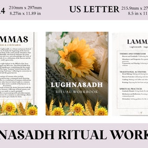 Lughnasadh Ritual Workbook Bundle: Lammas Altar Guide (PDF) - Etsy