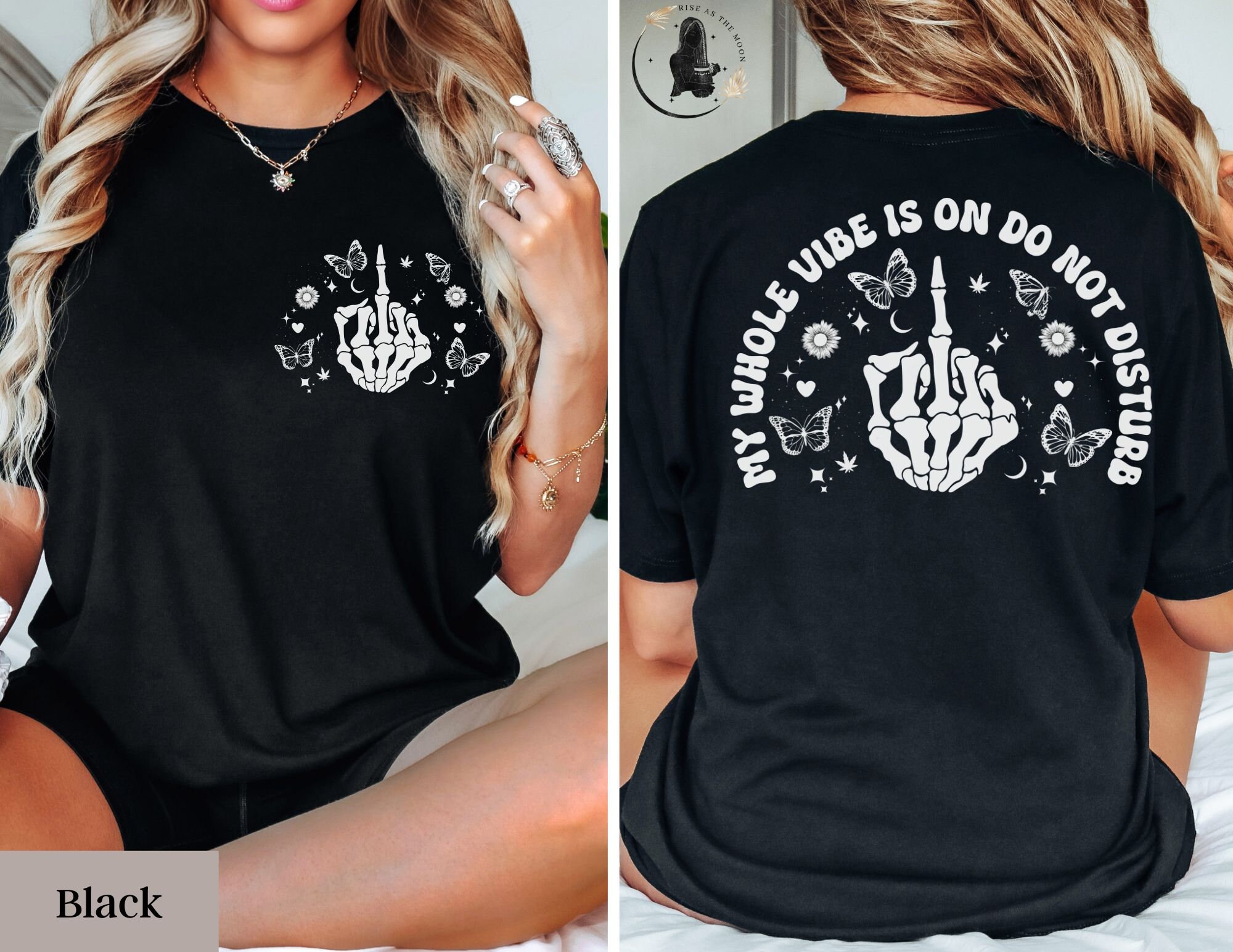 My Whole Vibe is on Do Not Disturb Shirt, Celestial Halloween Shirt ...