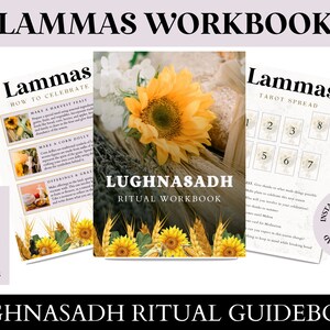 Lughnasadh Ritual Workbook Bundle: Lammas Altar Guide (PDF) - Etsy