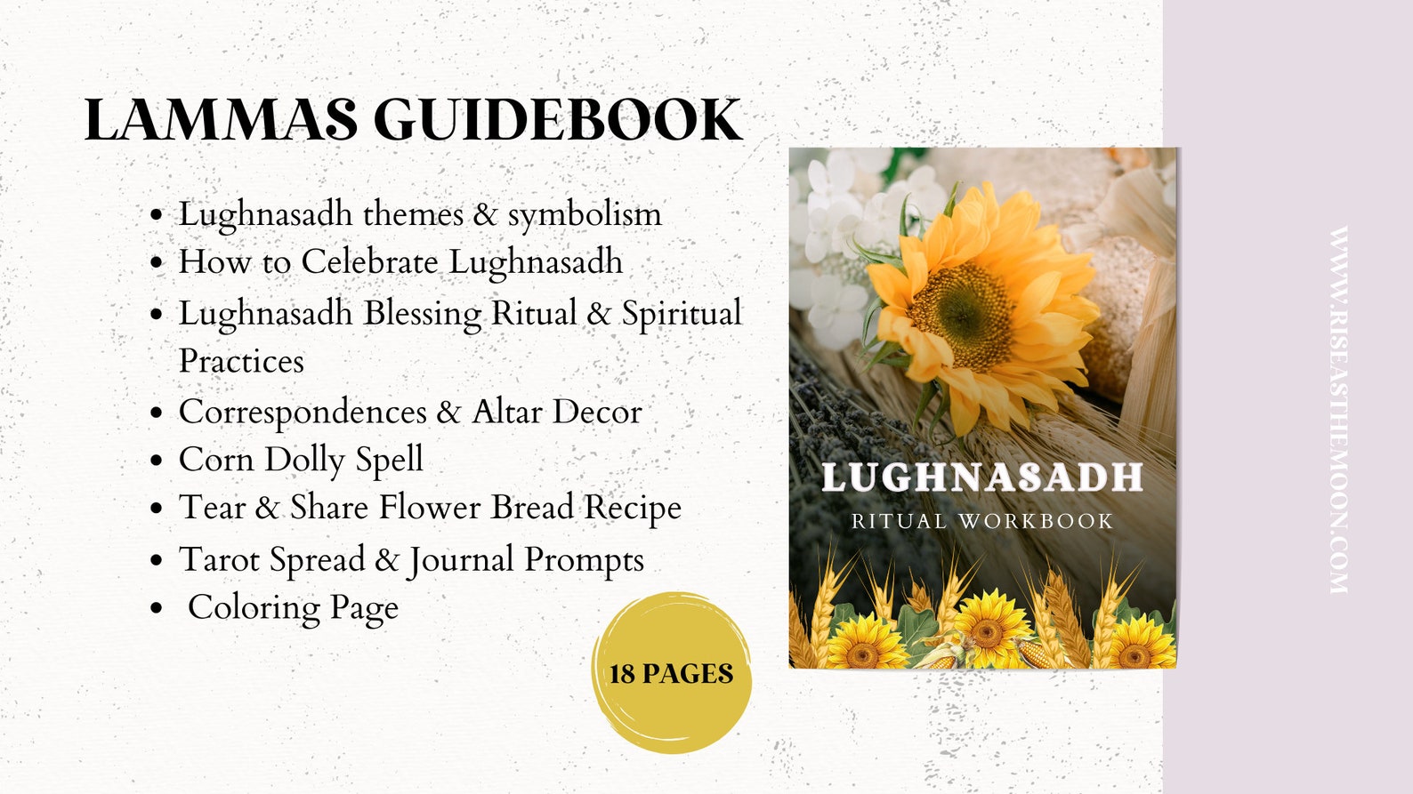 Lughnasadh Ritual Workbook Bundle: Lammas Altar Guide (PDF) - Etsy