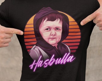 Funny Hasbulla Magomedov Crazy Hair Meme Portrait Tshirt - Etsy