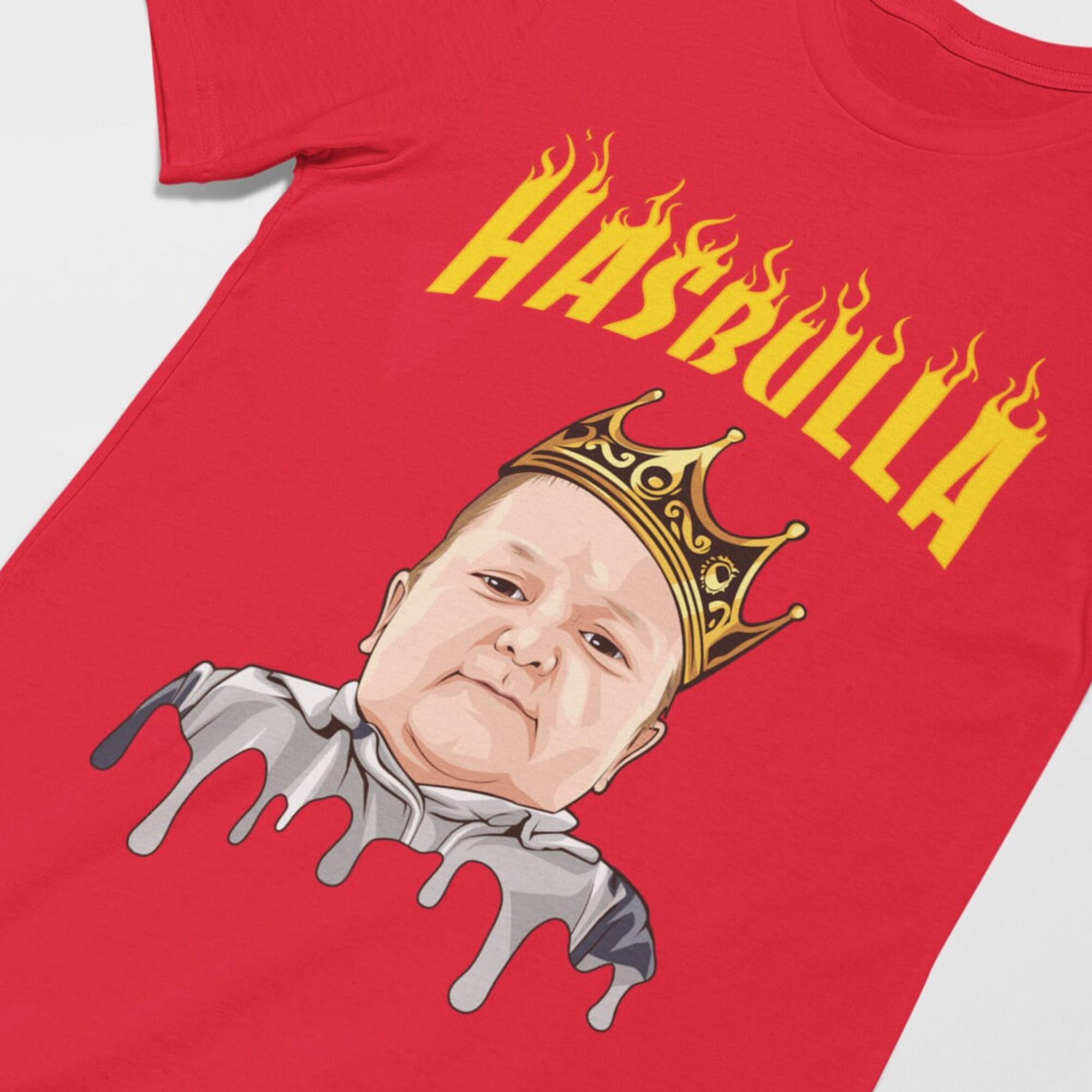 King Hasbulla Couronne Thrasher Hasbullah Magomedov MMA De L'UFC T-Shirt